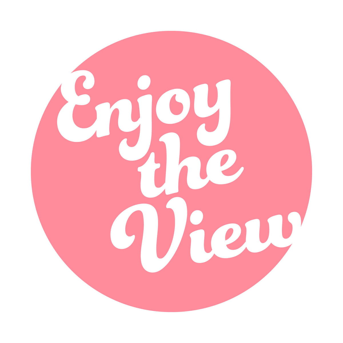 Enjoy the View Sticker – Visit Longview Marketplace